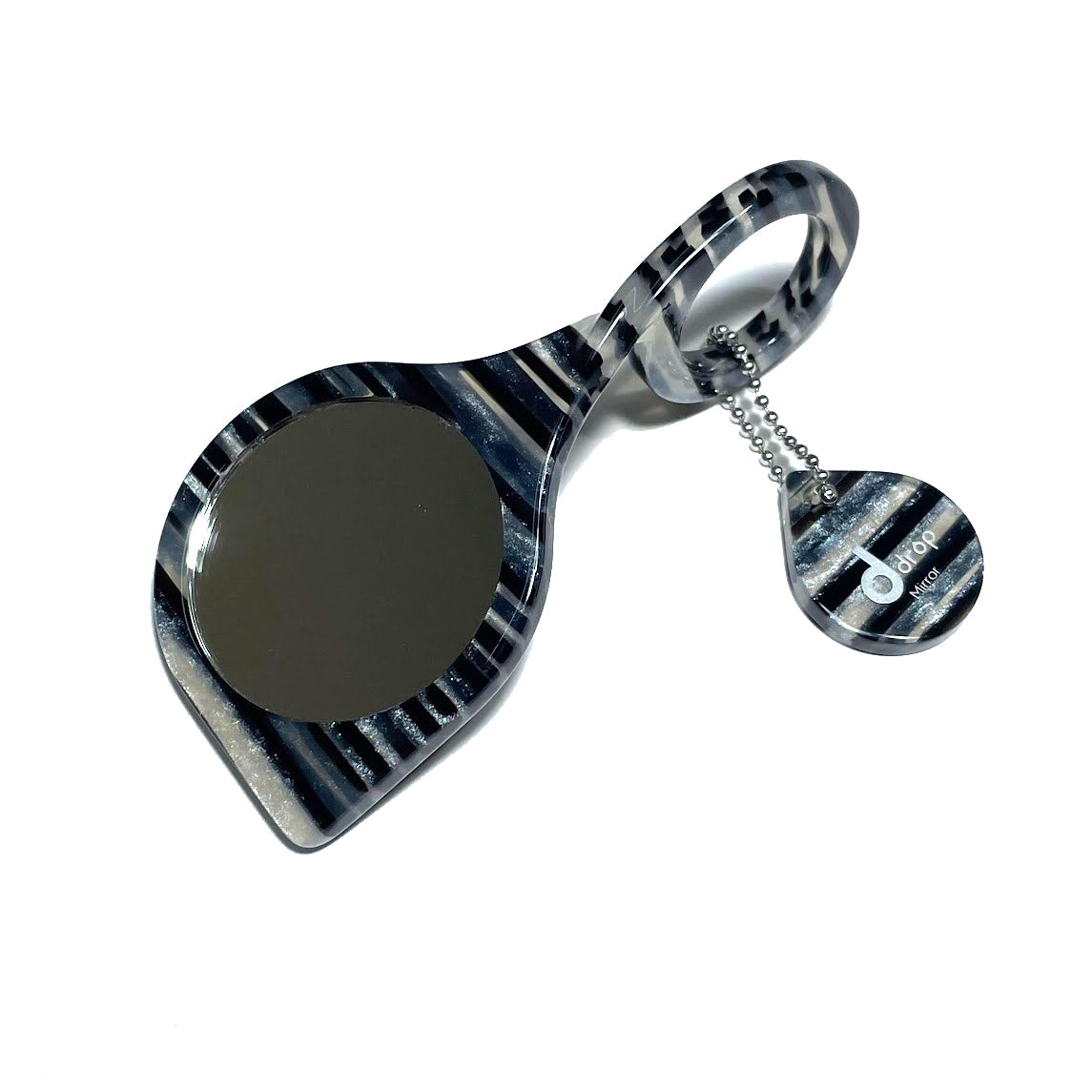 d-drop Mirror Gray Stripe – 佐々木セルロイド工業所